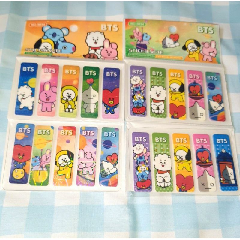 Bt21 Sticky Note Read Description Before CHECK OUT!! | Shopee Malaysia