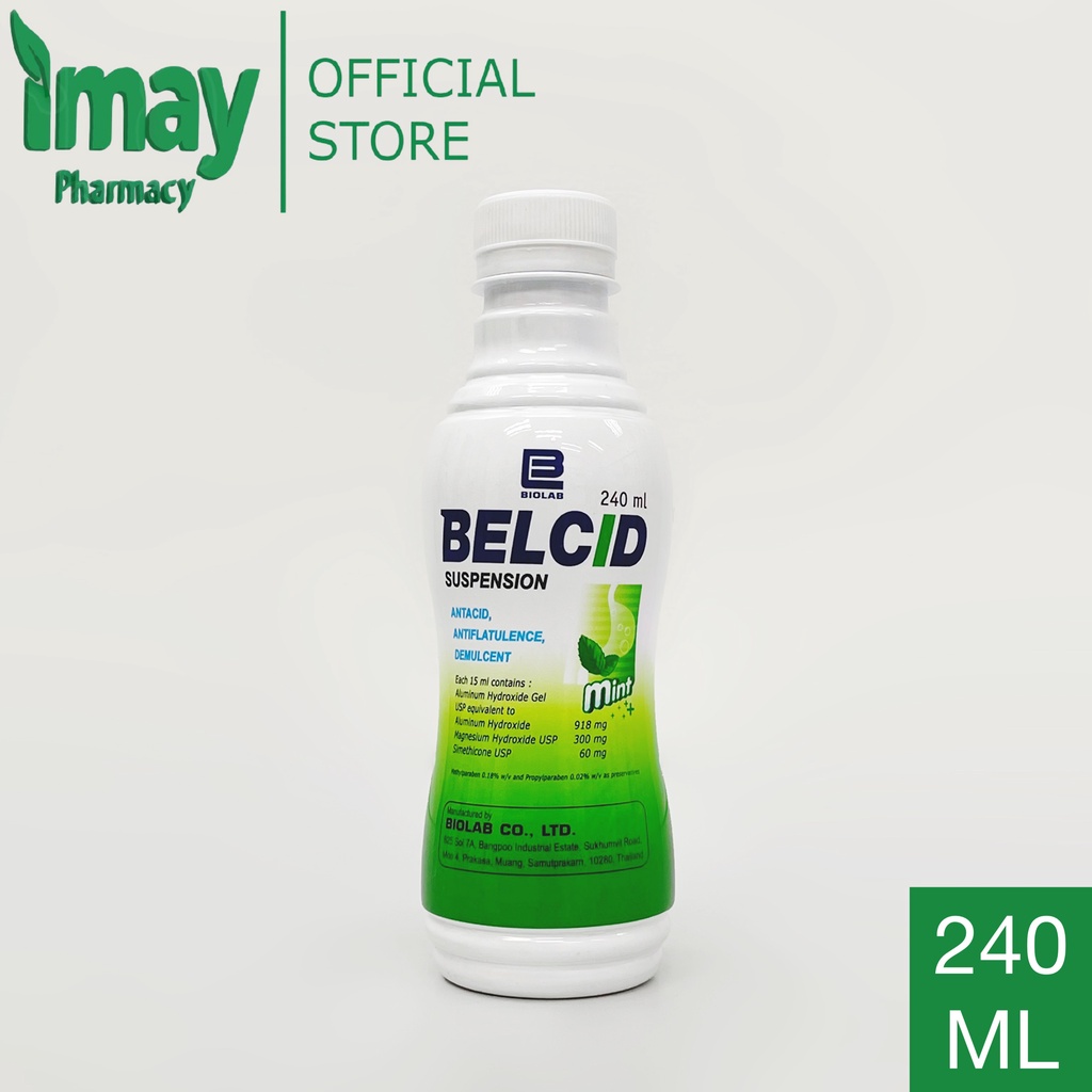 Biolab Belcid Suspension 240mL (Antacid - Mint) | Shopee Malaysia