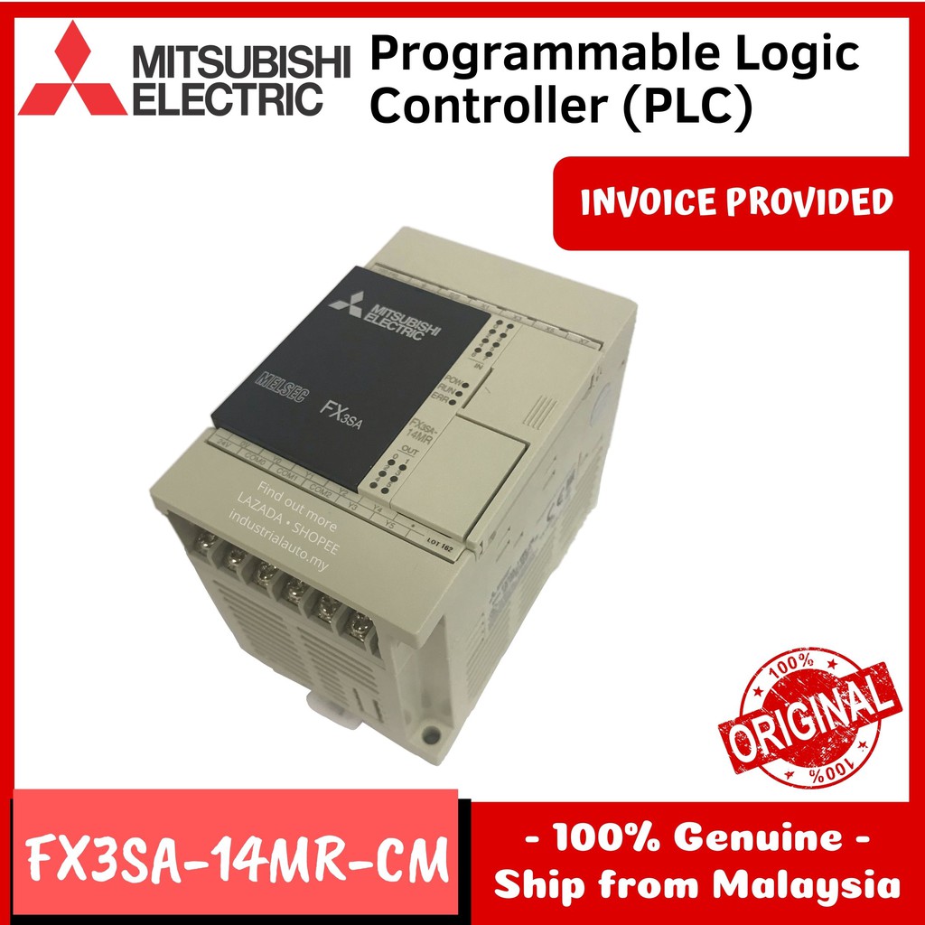[ORIGINAL] Mitsubishi FX3SA-14MR-CM FX3SA14MRCM FX-SERIES FX3SA PLC ...