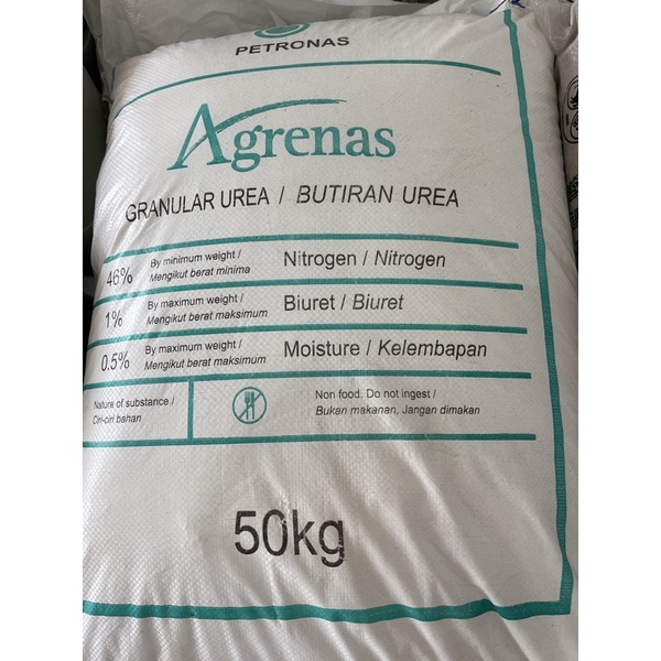 1kg Petronas Urea Agrenas Granular urea/ Butiran Urea | Shopee Malaysia