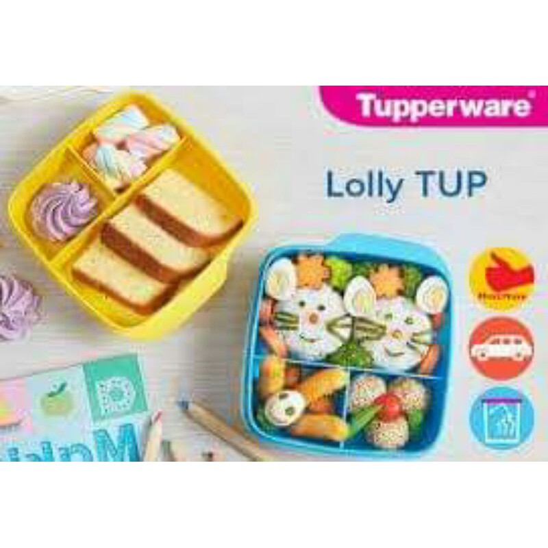 Tupperware kids lunch box with partition 550ml (1pc) | Shopee Malaysia