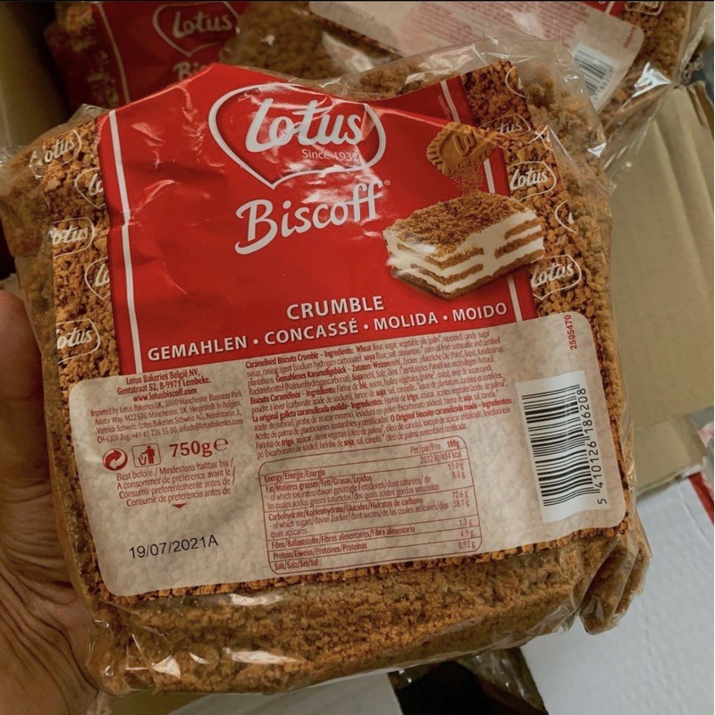 SALE! READY STOCK LOTUS BISCOFF CRUMBLE 750g | Shopee Malaysia