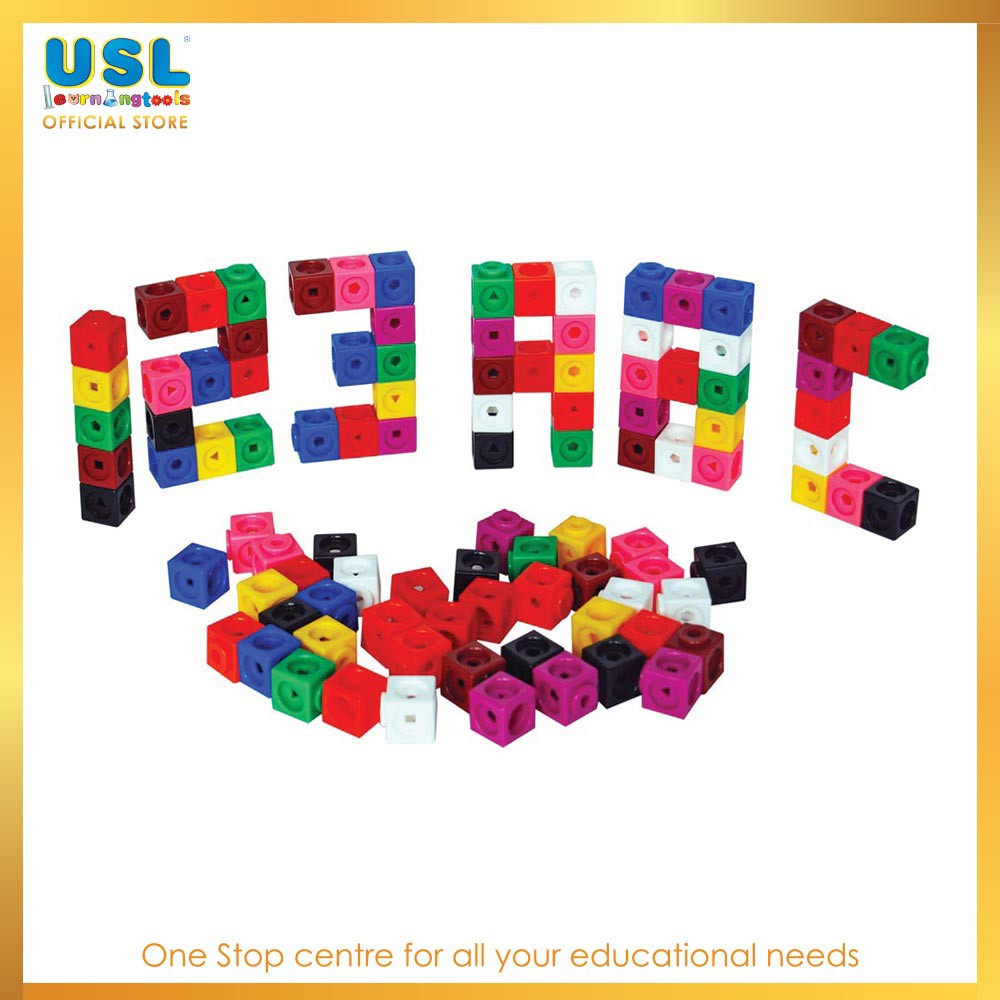 All Link Cubes (100 pcs) - Manipulative & Mathematics | Shopee Malaysia