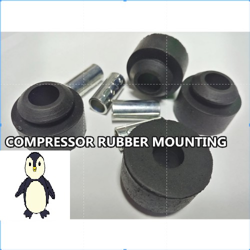 4 PCS REFRIGERATOR FRIDGE COMPRESSOR RUBBER MOUNTING GROMMET ...
