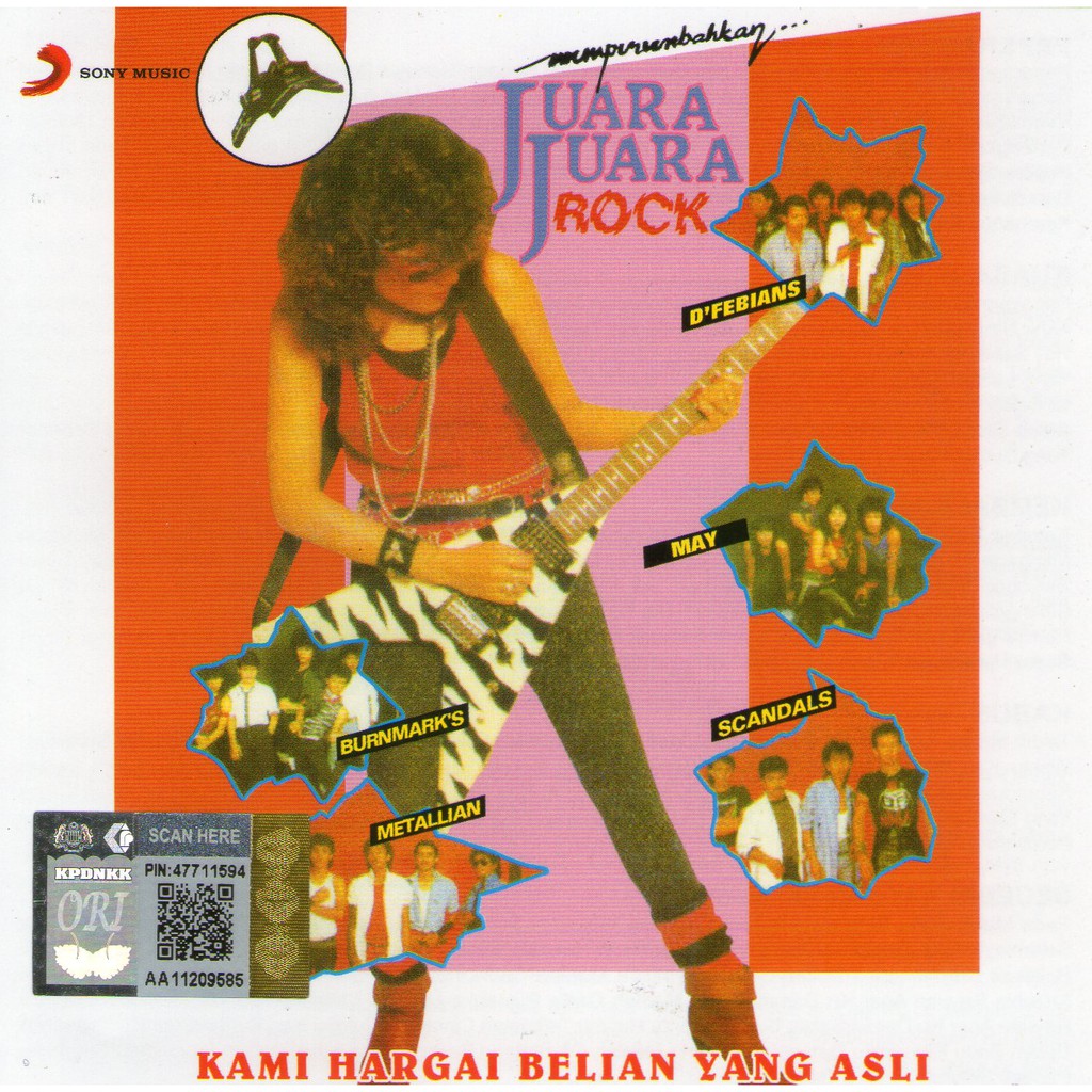 (CD-R) VARIOUS ARTISTS - JUARA JUARA ROCK | Shopee Malaysia