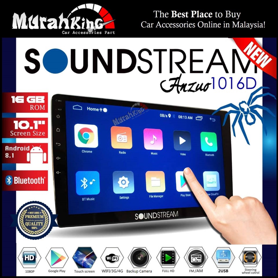 [2GB RAM 32GB IPS DSP] New Product Soundstream Android Player 9 INCH ...