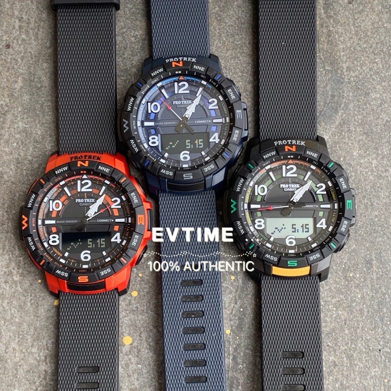 READY STOCK 100% ORIGINAL CASIO PROTREK PRT-B50-1DR / PRT-B50-2DR / PRT-B50-4DR / PRT-B50 SERIES ...