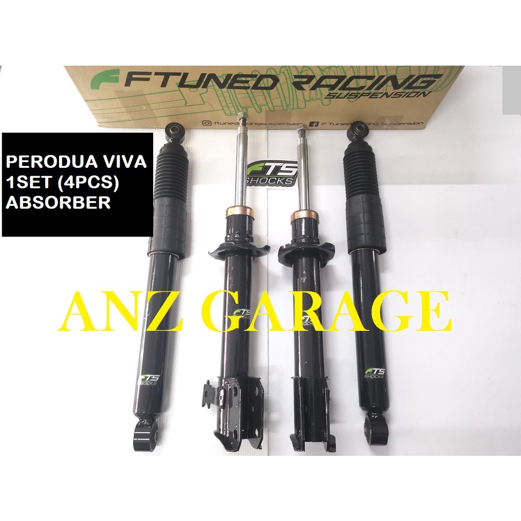 PERODUA VIVA FTUNED SPORT ABSORBER FRONT REAR - FTS SHOCKS ORIGINAL ...