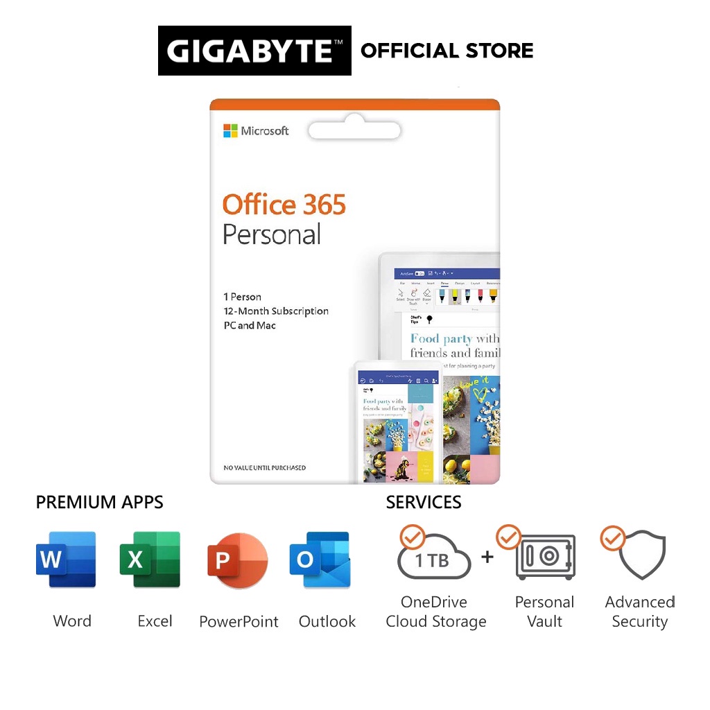 MICROSOFT OFFICE 365 PERSONAL POCKET ESD | Shopee Malaysia