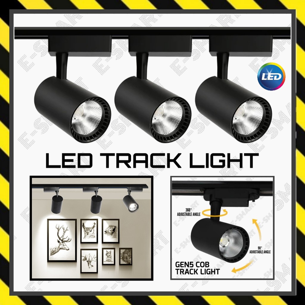 ESMART GEN5 LED TRACK LIGHT 10W COB TRACK LIGHT / TRACK (WHITE/BLACK ...