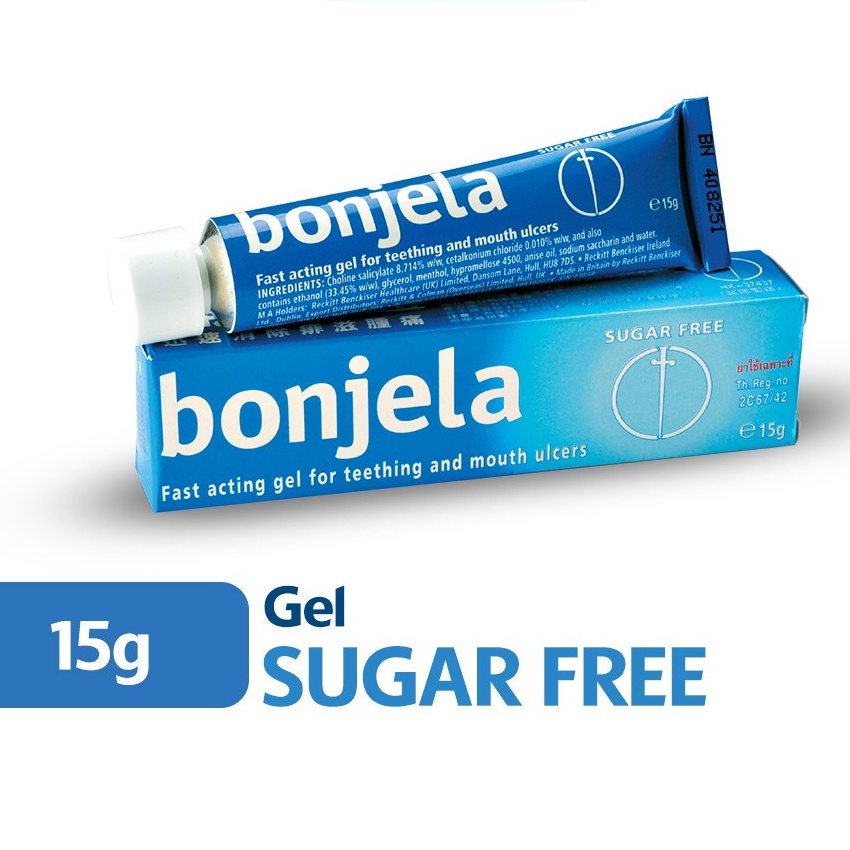 Bonjela Fast Acting Gel For Teething and Mouth Ulcers 15g | Shopee Malaysia
