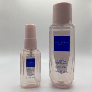 Ted Baker London Women Body Spray Violet & Bergamot 50ml 150ml | Shopee ...