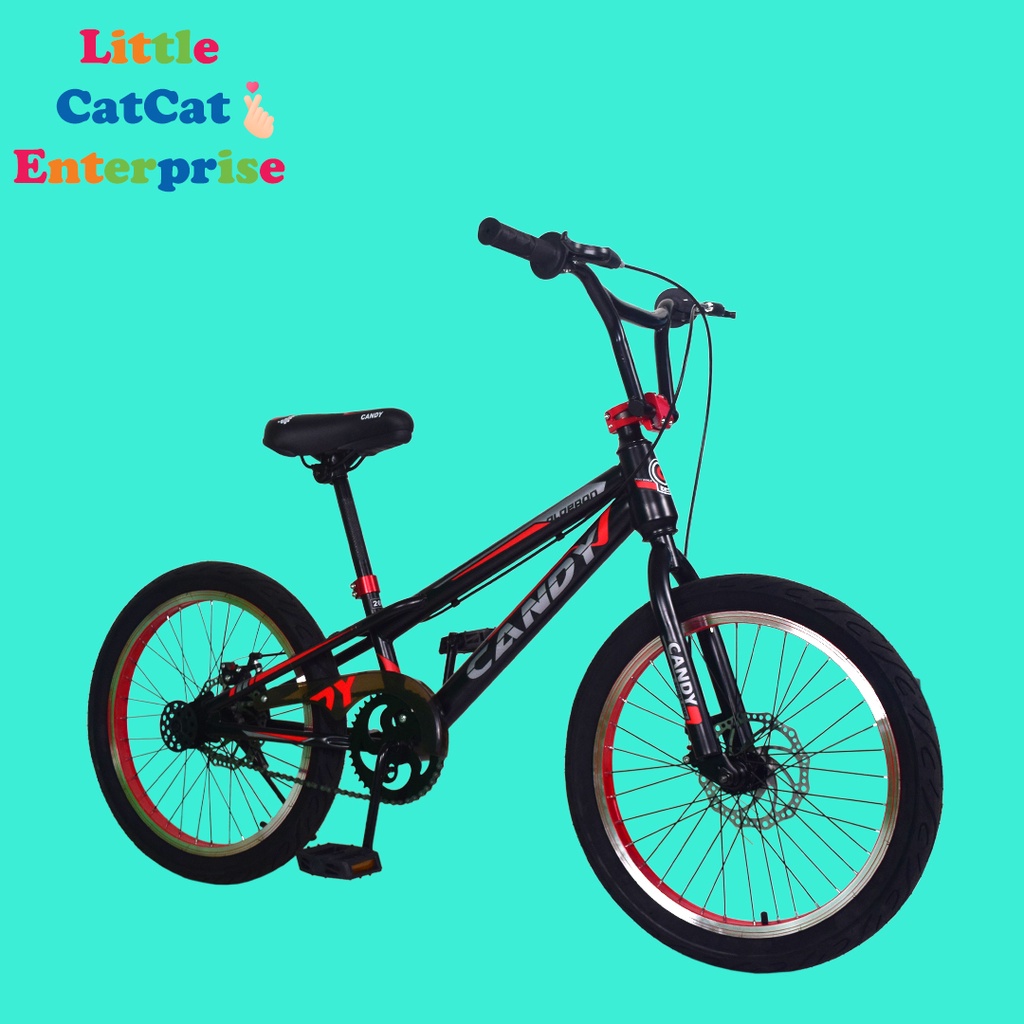 Candy 20" Basikal Kanak-kanak / Children BMX With Disc Brake | Shopee ...