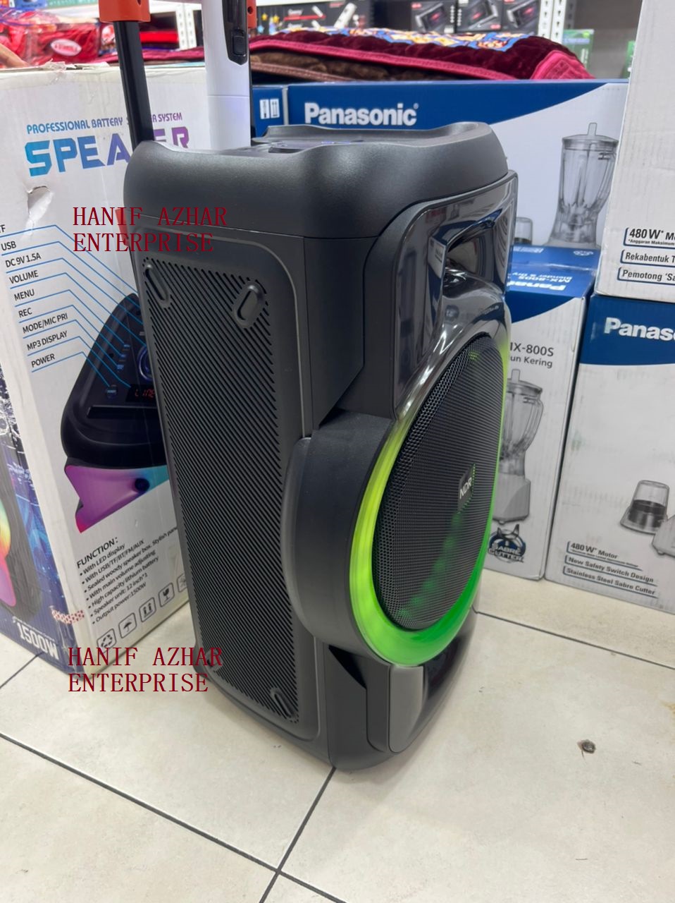 SPEAKER POWERFULL SOUND MULTIMEDIA DJ TROLLEY SPEAKER NDR-128 ...