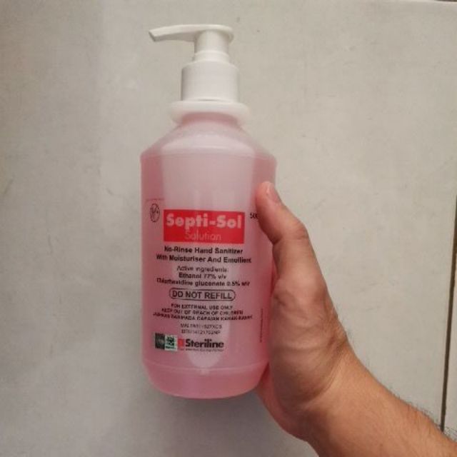 Steriline Septi Sol 500ml | Shopee Malaysia