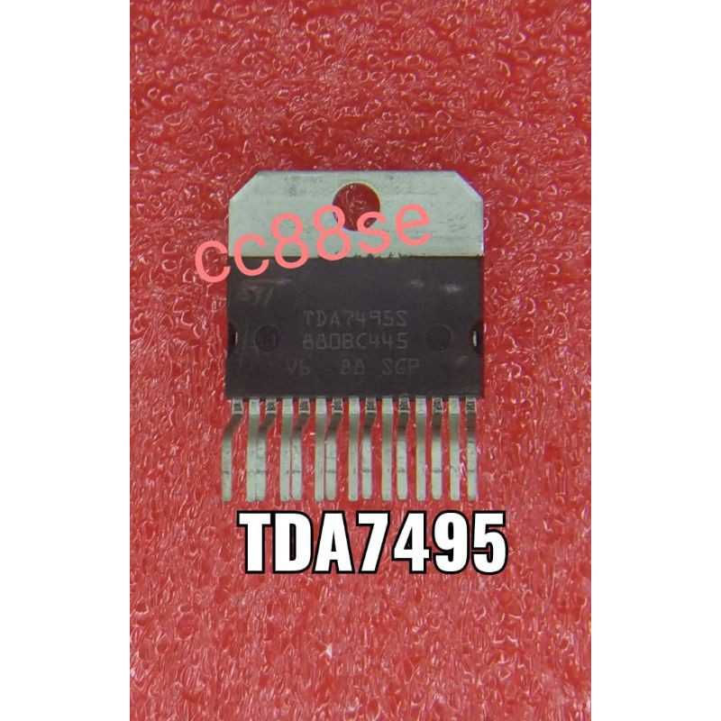 TDA7495S TDA7495 AMPLIFIER WITH DC VOLUME CONTROL IC ST | Shopee Malaysia