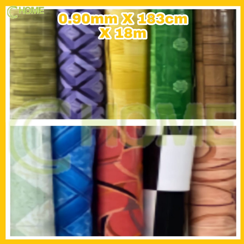 C HOME:-Tikar Getah 5 kaki Tebal 0.40mm Alas Lantai Rumah Murah PVC ...