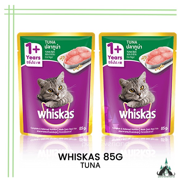 WHISKAS POUCH TUNA 85G X 24 | Shopee Malaysia