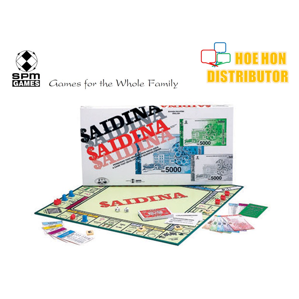Saidina Standard Millionaire/Jutaria Bahasa Malaysia - English Board ...