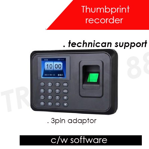 Fingerprint Attendance Machine / Fingerprint Time Attendance Machine ...