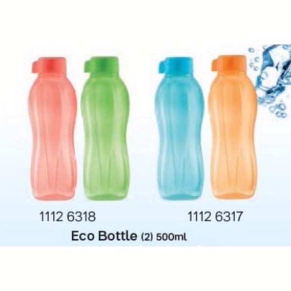 Tupperware Eco Bottle 500ml / 500 ml ( 2 Pieces ) | Shopee Malaysia