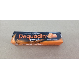 DEQUADIN HARD CANDY 38G (1TUBE)( MENTHOL OR LEMON OR KUMQUAT OR ...