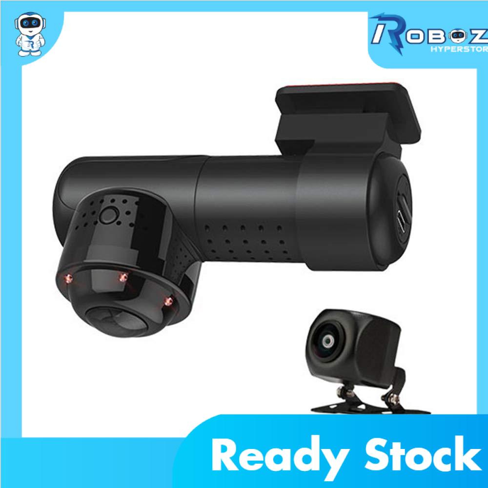 360 WiFi Car cam Degree Rotatable Lens Infrared Night Vision Dashcam ...