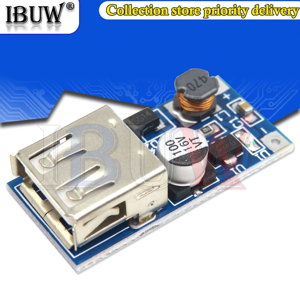 DC-DC USB Output charger step up Power Boost Module 0.9V ~ 5V to 5V ...