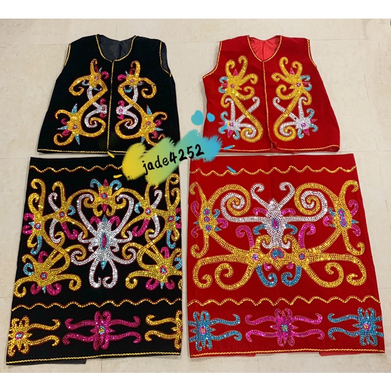 #Ready Stock# Iban#Baju Kayan Perempuan / Pakaian tradisional Sarawak ...