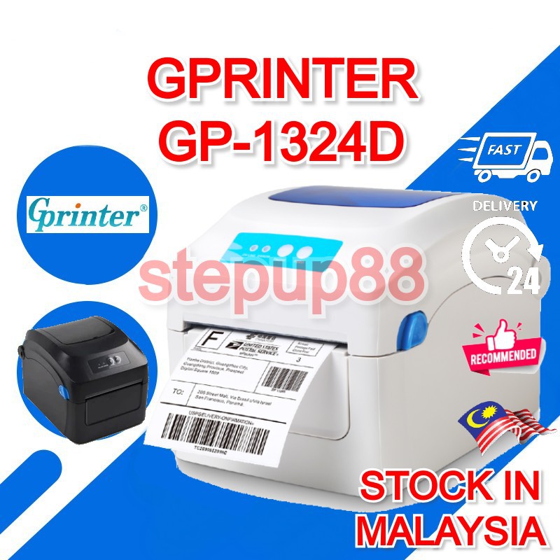 A6 Thermal Printer Waybill Barcode Shipping Label Consignment Note ...