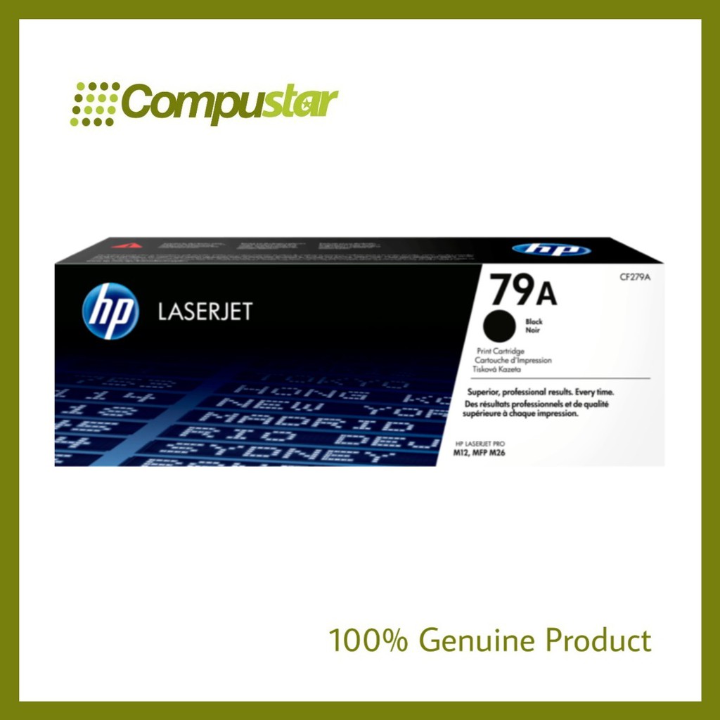 HP 79A Black Original Laserjet Toner Cartridge ( CF279A ) | Shopee Malaysia