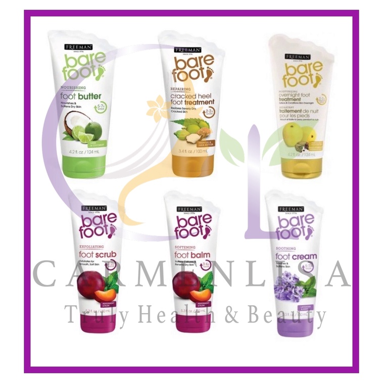 FREEMAN Barefoot Foot Butter 124ml/150ml | Shopee Malaysia