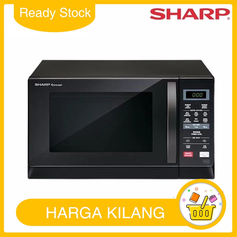 Microwave Oven Digital R207EK Sharp 20L | Shopee Malaysia