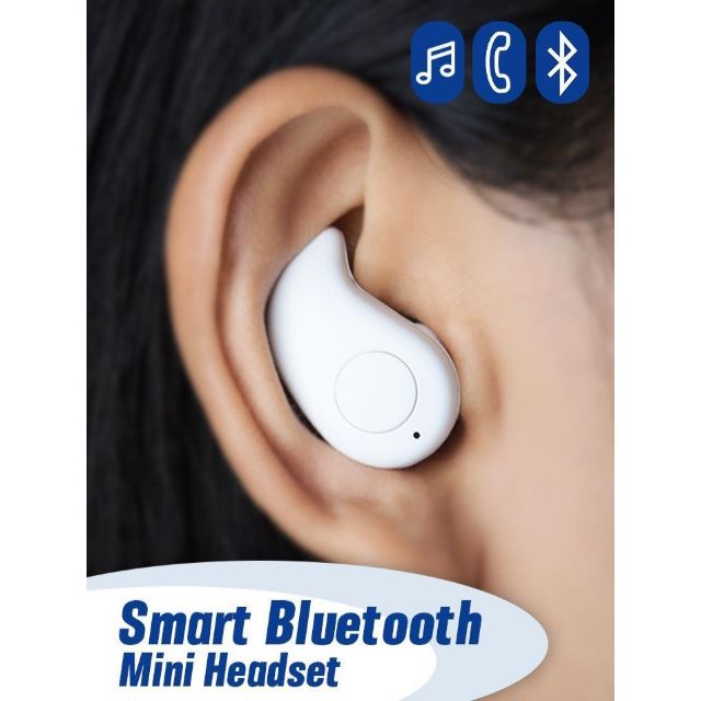 Smart Bluetooth Mini Headset (Black) | Shopee Malaysia