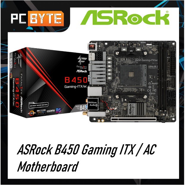 ASRock B450 Gaming ITX/AC | Shopee Malaysia