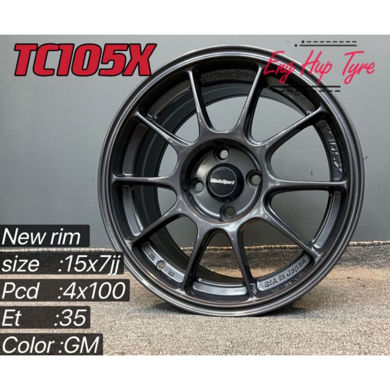 TC105 & ADVAN 15 INCHI NEW RIMS | Shopee Malaysia