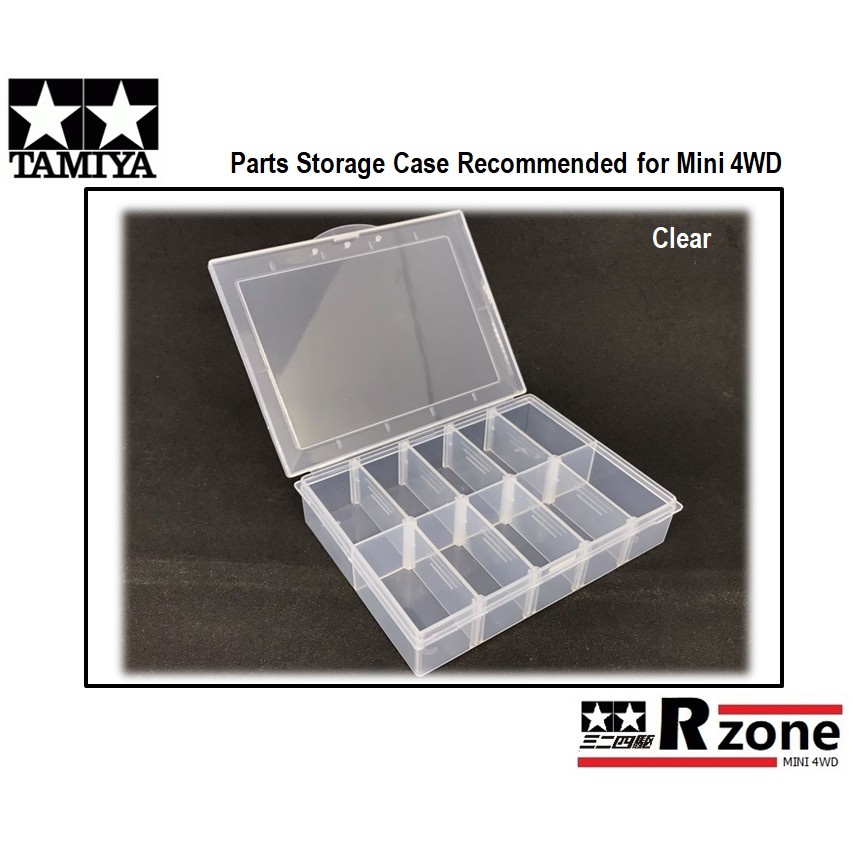 Parts Storage Case Recommended for Mini 4WD - Clear | Shopee Malaysia