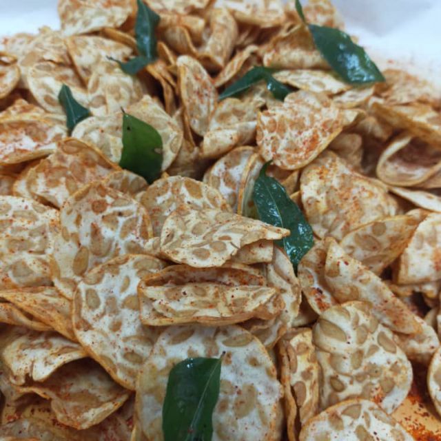 Kerepek Tempe Homemade (perisa Spicy) | Shopee Malaysia