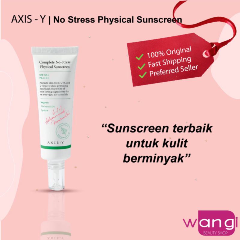Axis Y Physical Sunscreen 10ML Shopee Malaysia