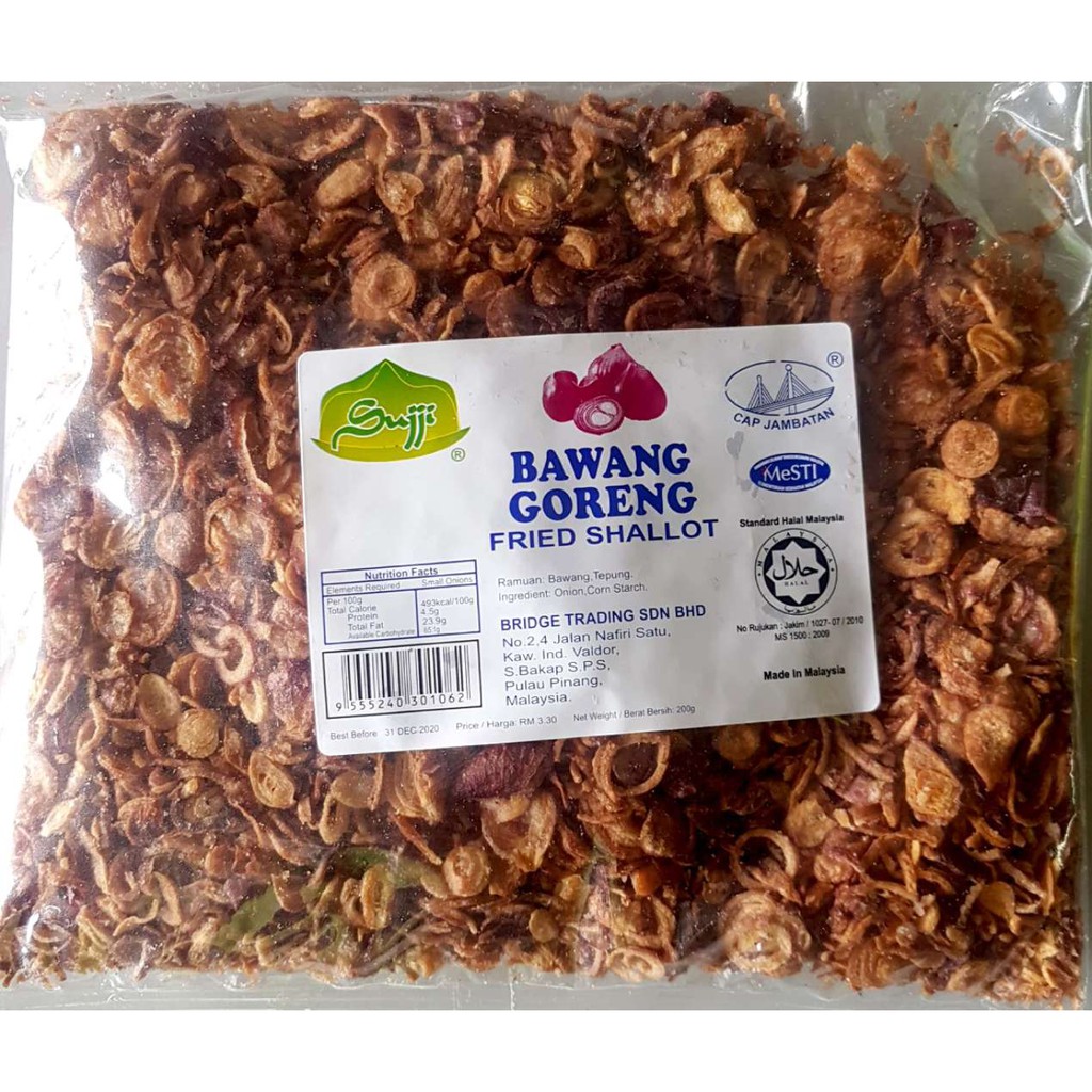 CAP JAMBATAN BAWANG GORENG SHJJI 200g | Shopee Malaysia
