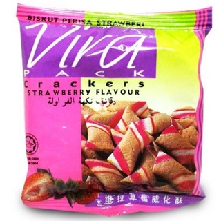 [Vira Crackers (10g x 40 Packs) - Chocolate / Strawberry / Pandan ...