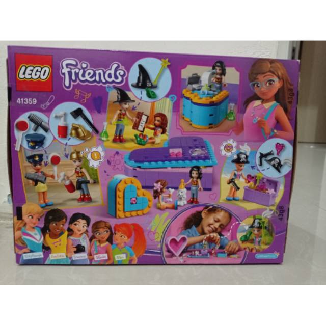 Lego Friends Olivia Vicky Heart Box Friendship Pack (41358) | Shopee ...