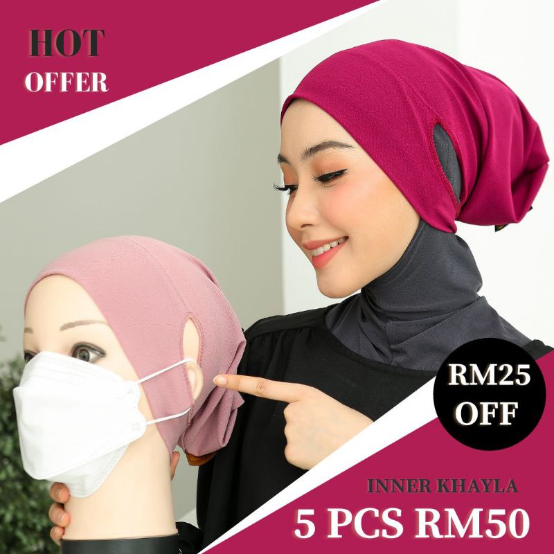 inner scarf - Prices and Promotions - Feb 2023 | Shopee Malaysia