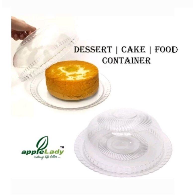 AppleLady Plastic Cake Dessert Bread Pastry Food Cover Dome Storage ...