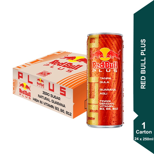 Red Bull Plus Can (1 Carton/24 x 250ml) | Shopee Malaysia
