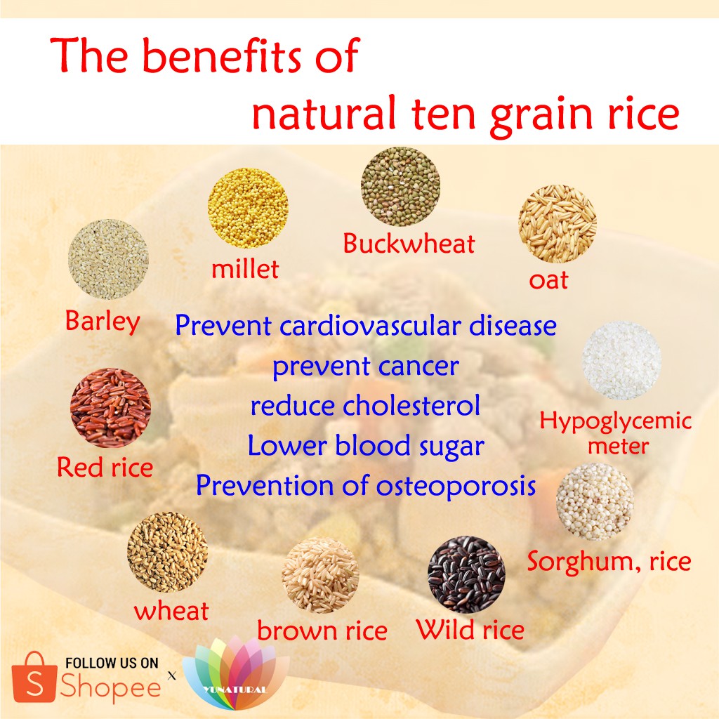 [Lohas] Natural Ten Grain Rice 天然十谷米900g