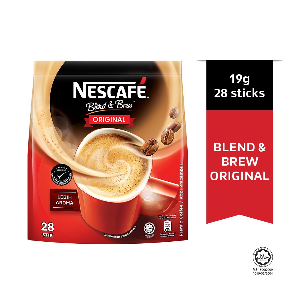 NESCAFE Blend&Brew Original 28x19g | Shopee Malaysia
