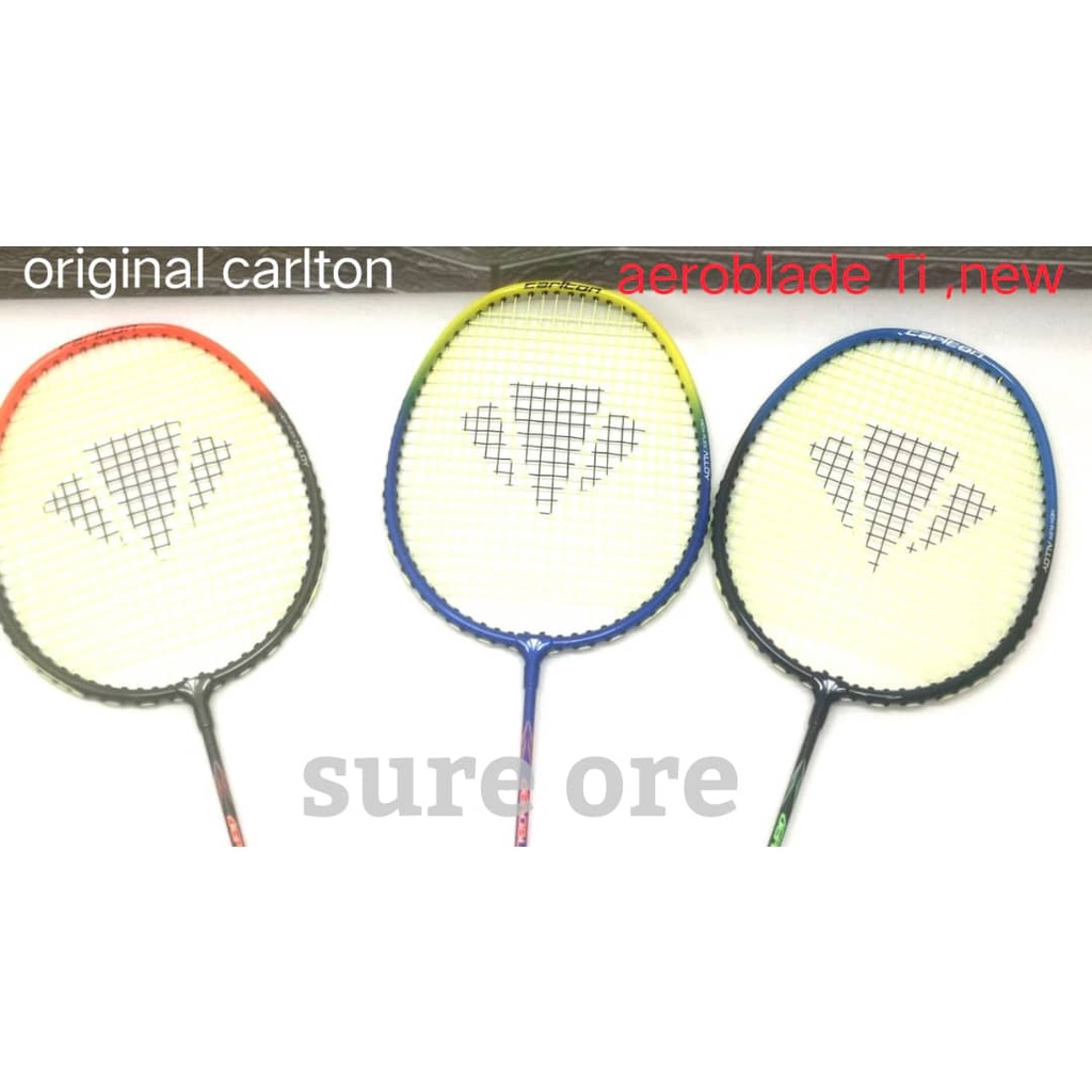 Carlton racket aeroblade Ti ( price for 1 unit ) 3 colour 100% original ...