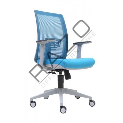 Executive Mesh Low Back Chair | Netting Chair -E2796H | Shopee Malaysia