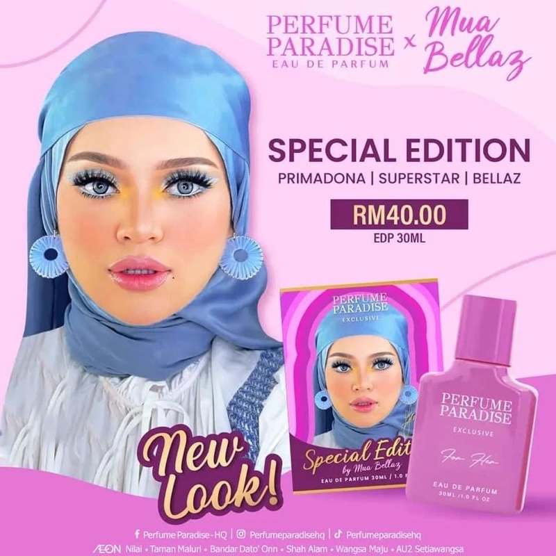 (New) Perfume paradise by Muabellaz WITH FREE GIFT | Shopee Malaysia